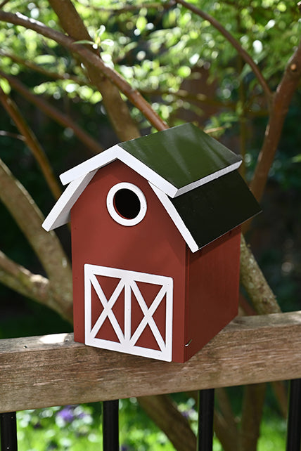 Barn Bird House Patterns Amish Birdhouse Install: Purple Martins